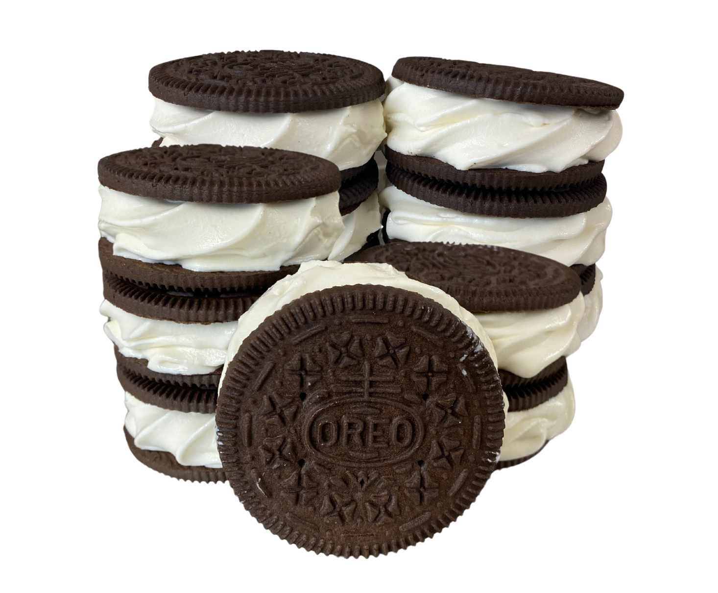 12 Oreo Ice Cream Sandwiches Plain - Twist Ice Cream